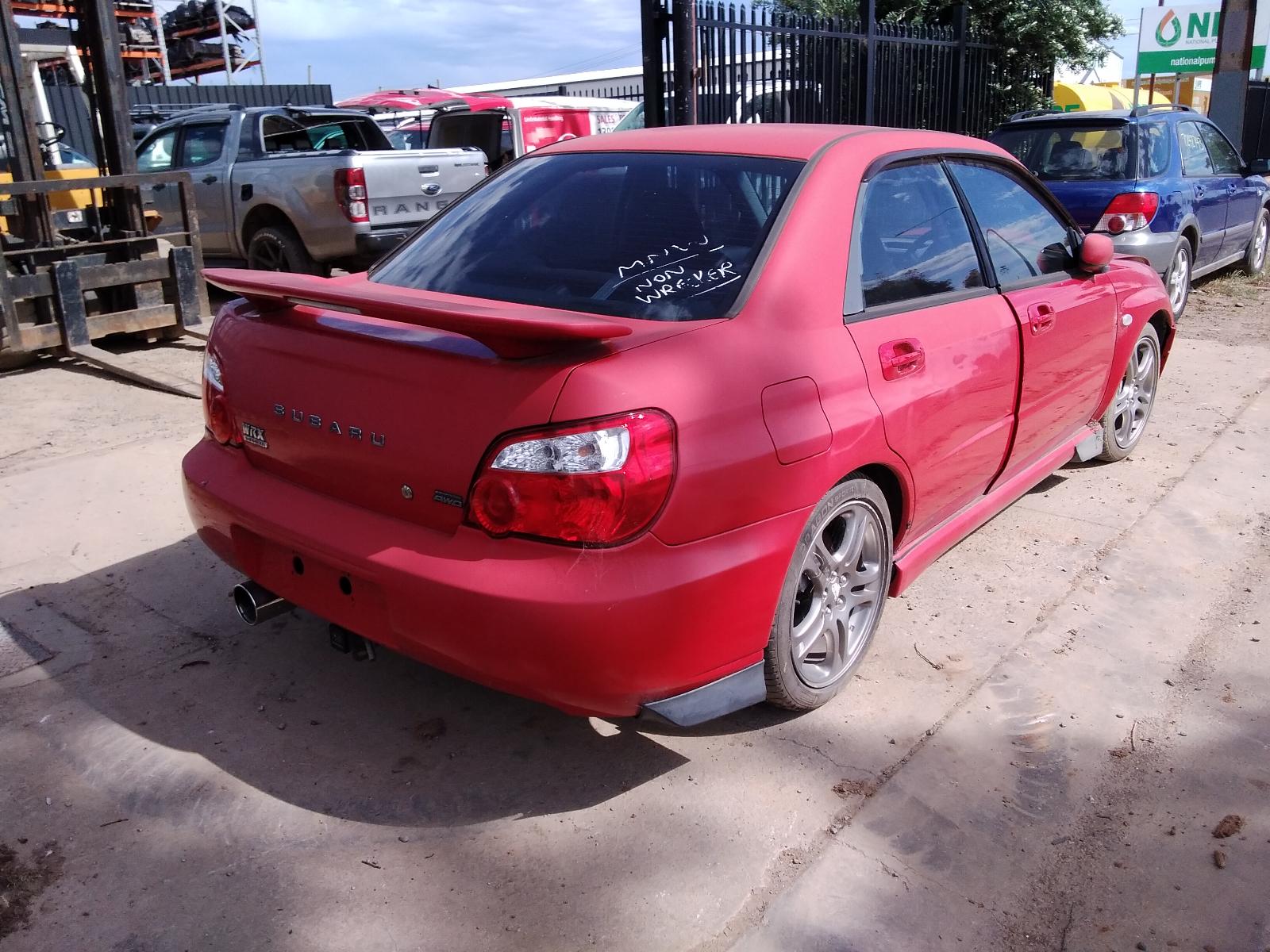 Right Front Door Window Impreza Subaru 2003